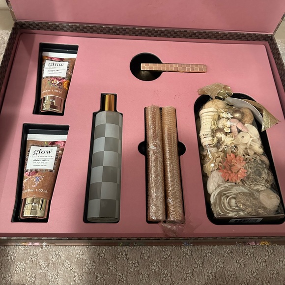 MacKenzie-Childs | Other | Mckenzie Childs Glow Home Apothecary Golden ...